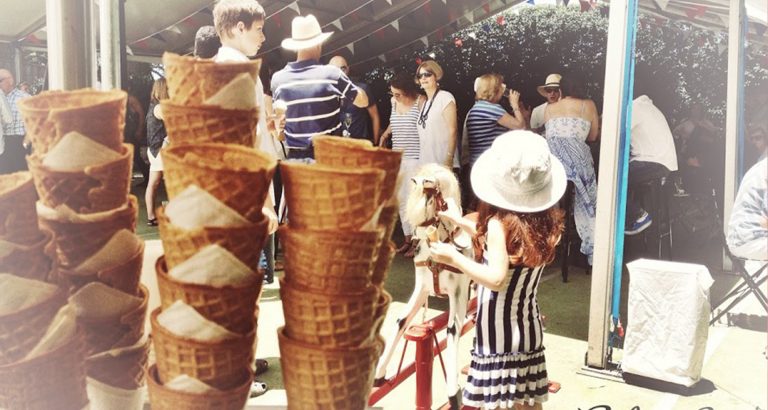Gelato Cart at a French styled garden party | Gelato Cart | Hire Sydney ...