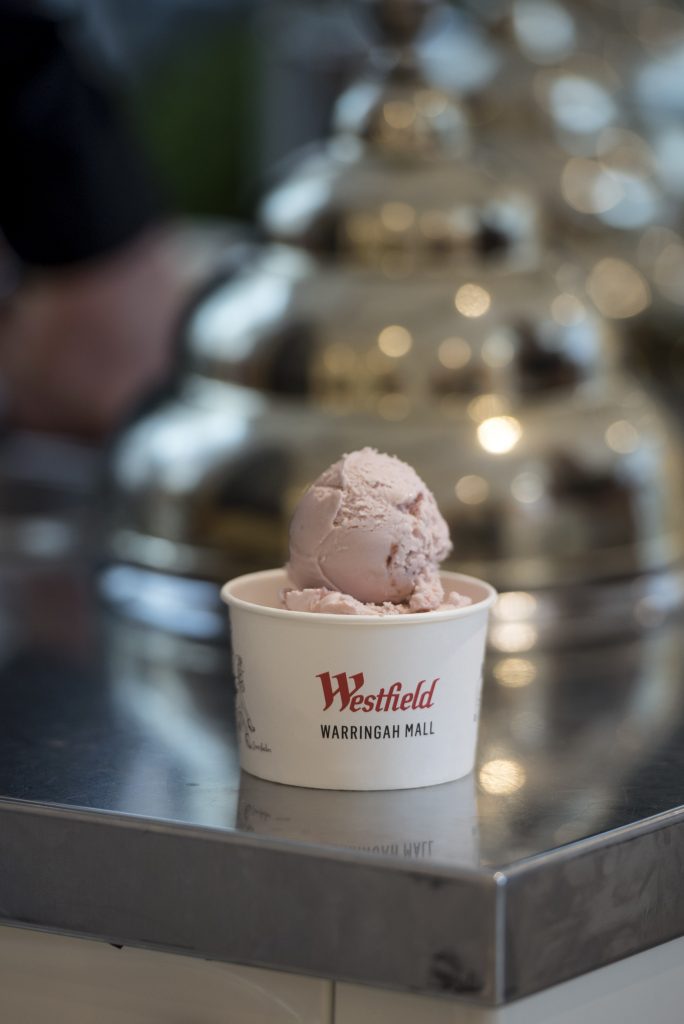 Westfield branded gelato cups | Gelato Cart | Hire Sydney's Favourite ...